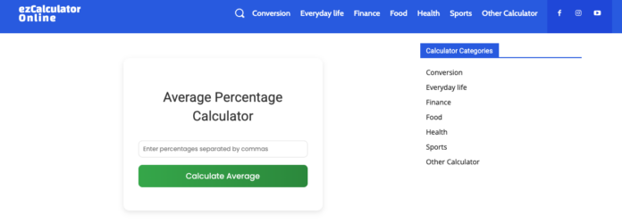 Average Percentage Calculator – Easily Calculate Average Percentages