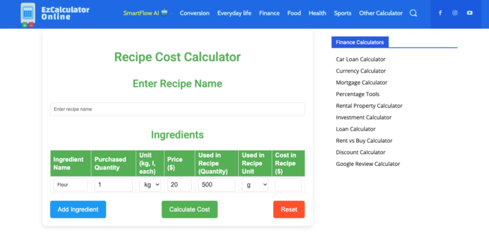 Food Cost Calculator: Quickly Calculate Dish Costs