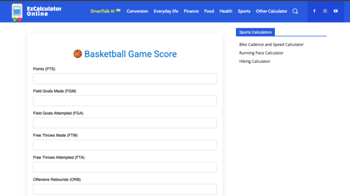Game Score Calculator – Evaluate Basketball Performance Fast