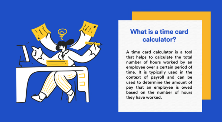Time Card Calculator: Accurate and Convenient Work Hour Calculation Tool