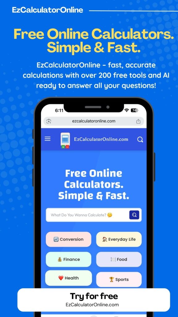 about - Ez Calculator Online