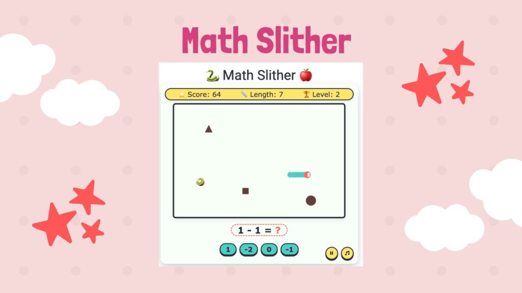 Play Math Slither Game – Fun Snake Game with Math Challenges